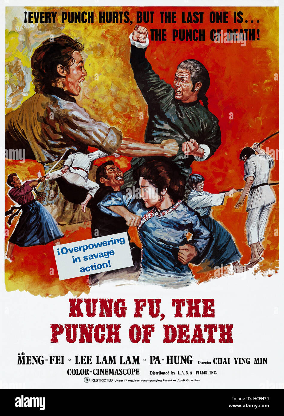 KUNG FU: THE PUNCH OF DEATH, (aka KICK OF DEATH, aka FANG SHI YU), US ...