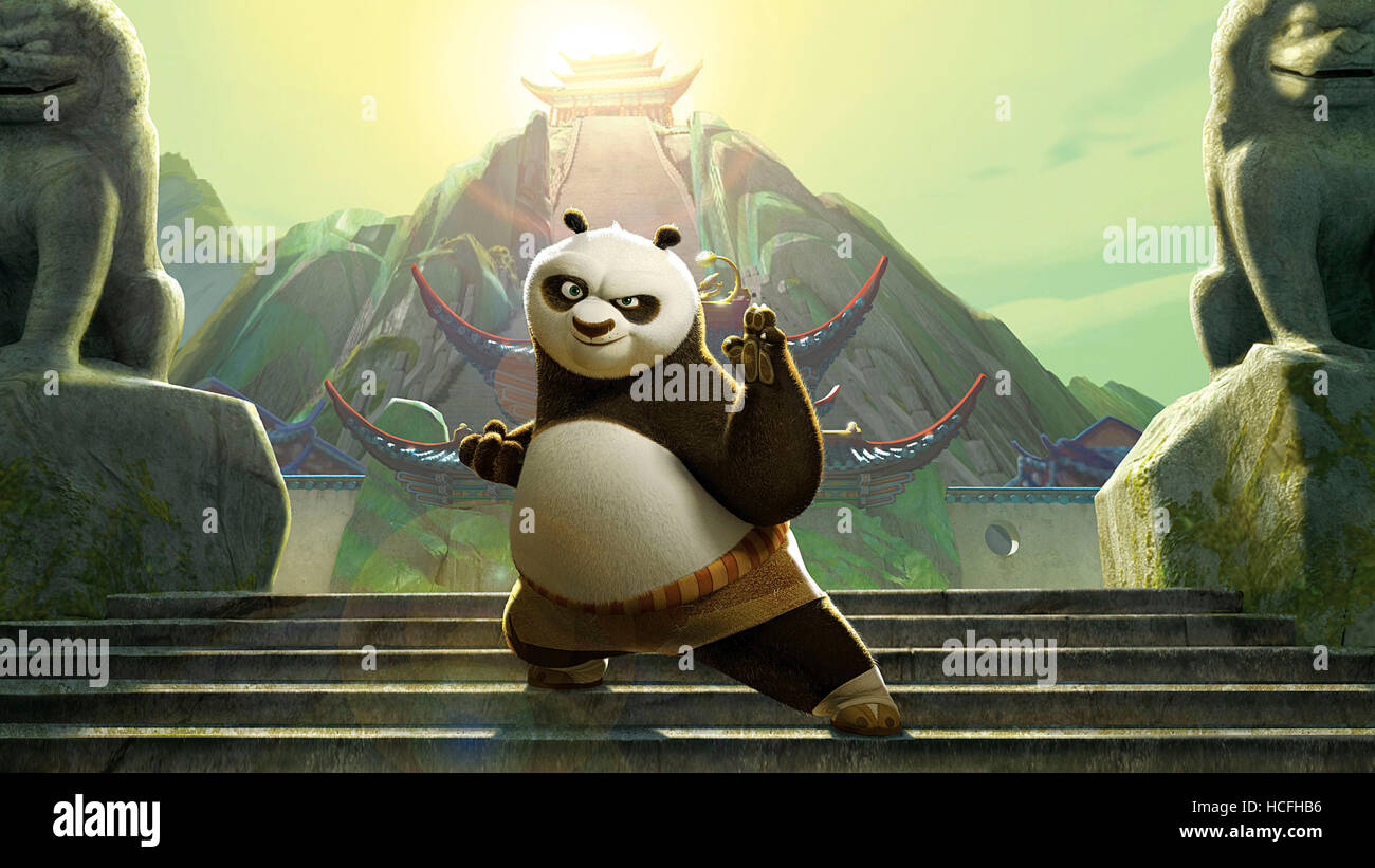KUNG FU PANDA, Po the Panda (voice: Jack Black), 2008. ©DreamWorks ...
