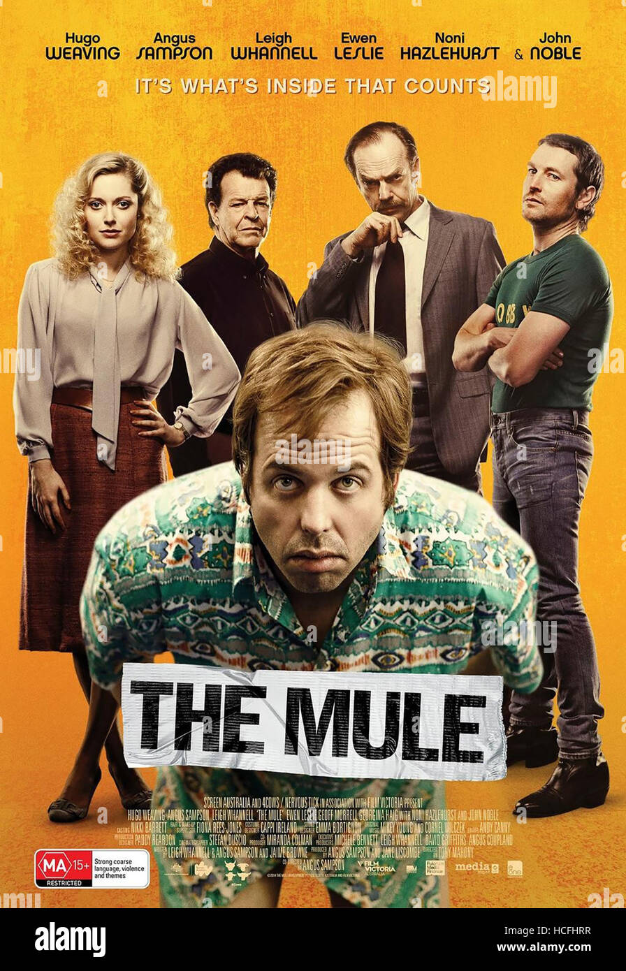 THE MULE, poster art, from left: Georgina Haig, John Noble, Angus ...