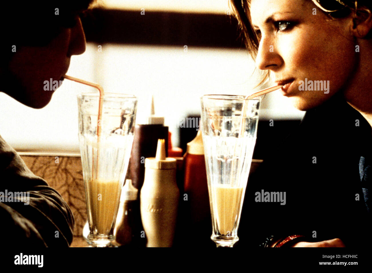 LATE NIGHT SHOPPING, Luke De Woolfson, Kate Ashfield, 2001 Stock Photo ...