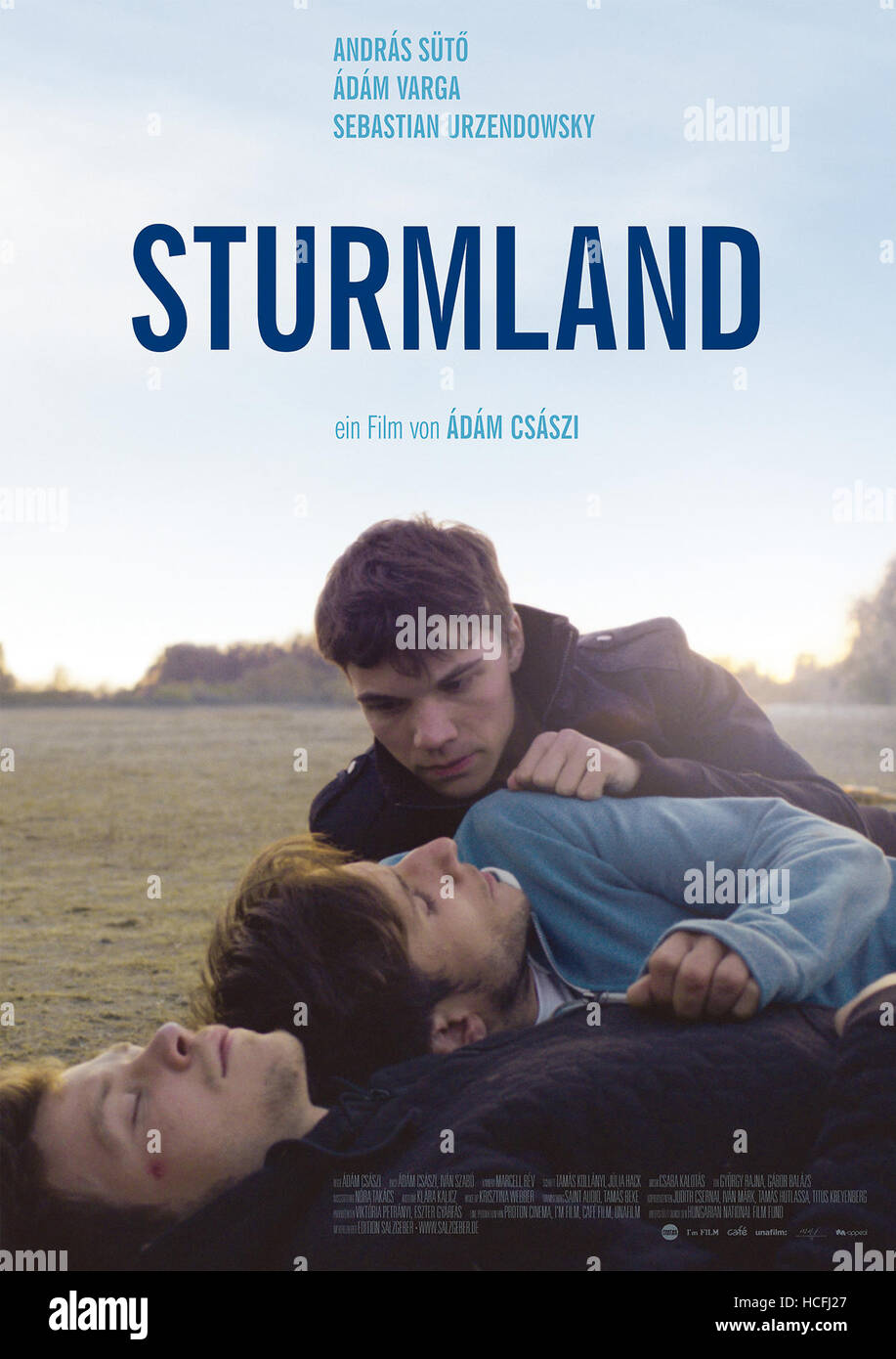 LAND OF STORMS, (aka STURMLAND, aka VIHARSAROK), German poster, Adam ...