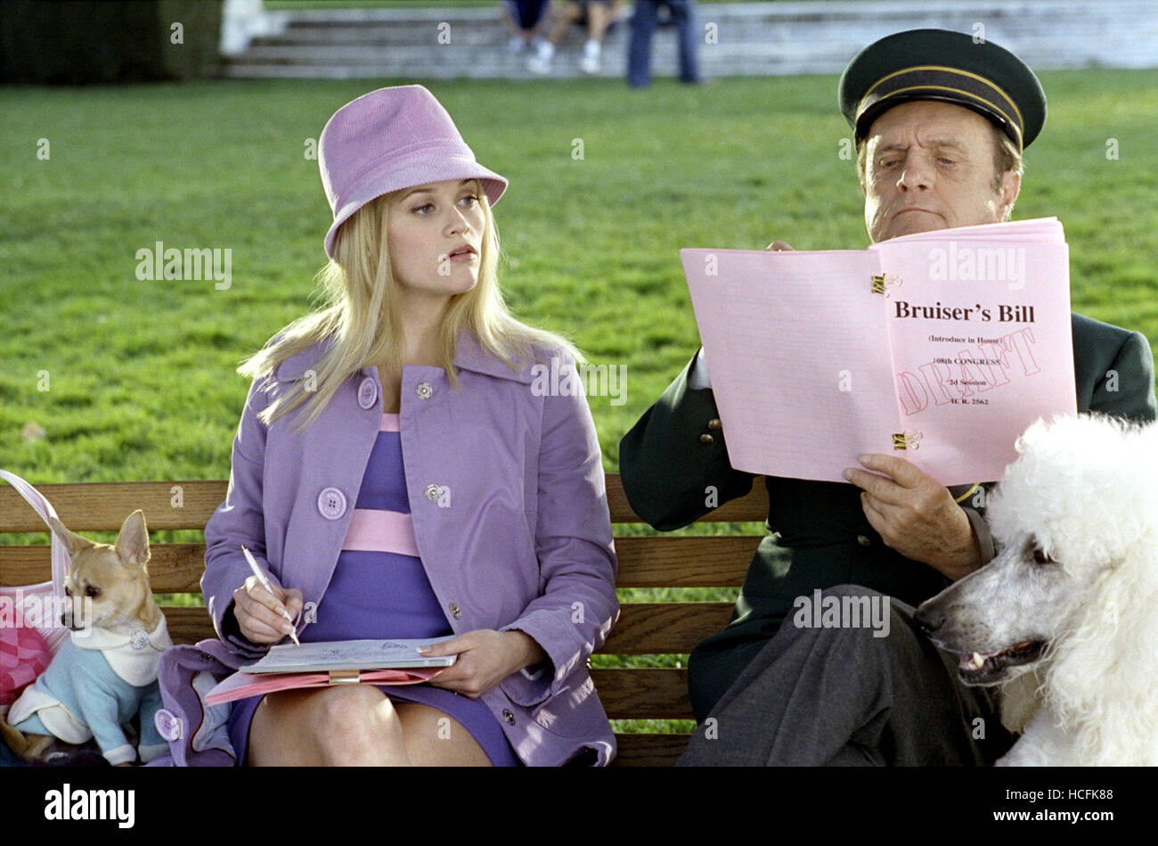 LEGALLY BLONDE 2: RED WHITE AND BLONDE, Bruiser the dog, Reese ...