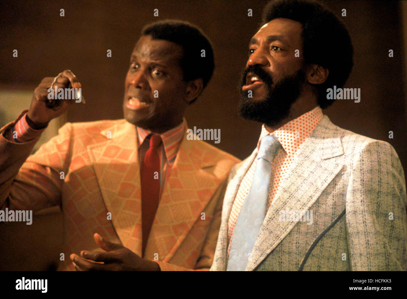LET'S DO IT AGAIN, Sidney Poitier, Bill Cosby, 1975 Stock Photo - Alamy