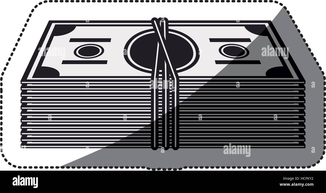 Isolated money bills design Stock Vector Image & Art - Alamy