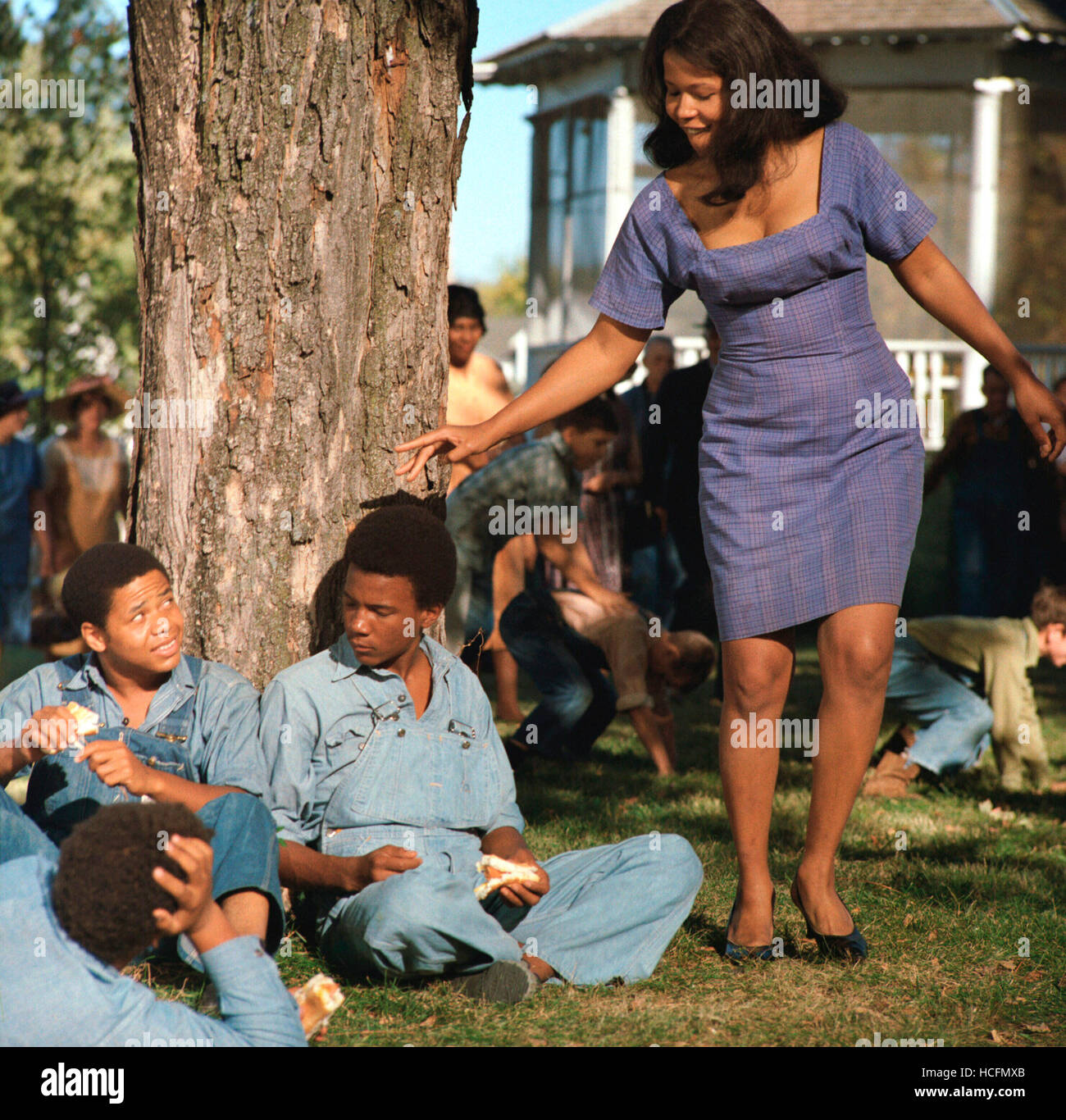 THE LEARNING TREE, from left: Stephen Perry, Kyle Johnson, Carol Lamond ...
