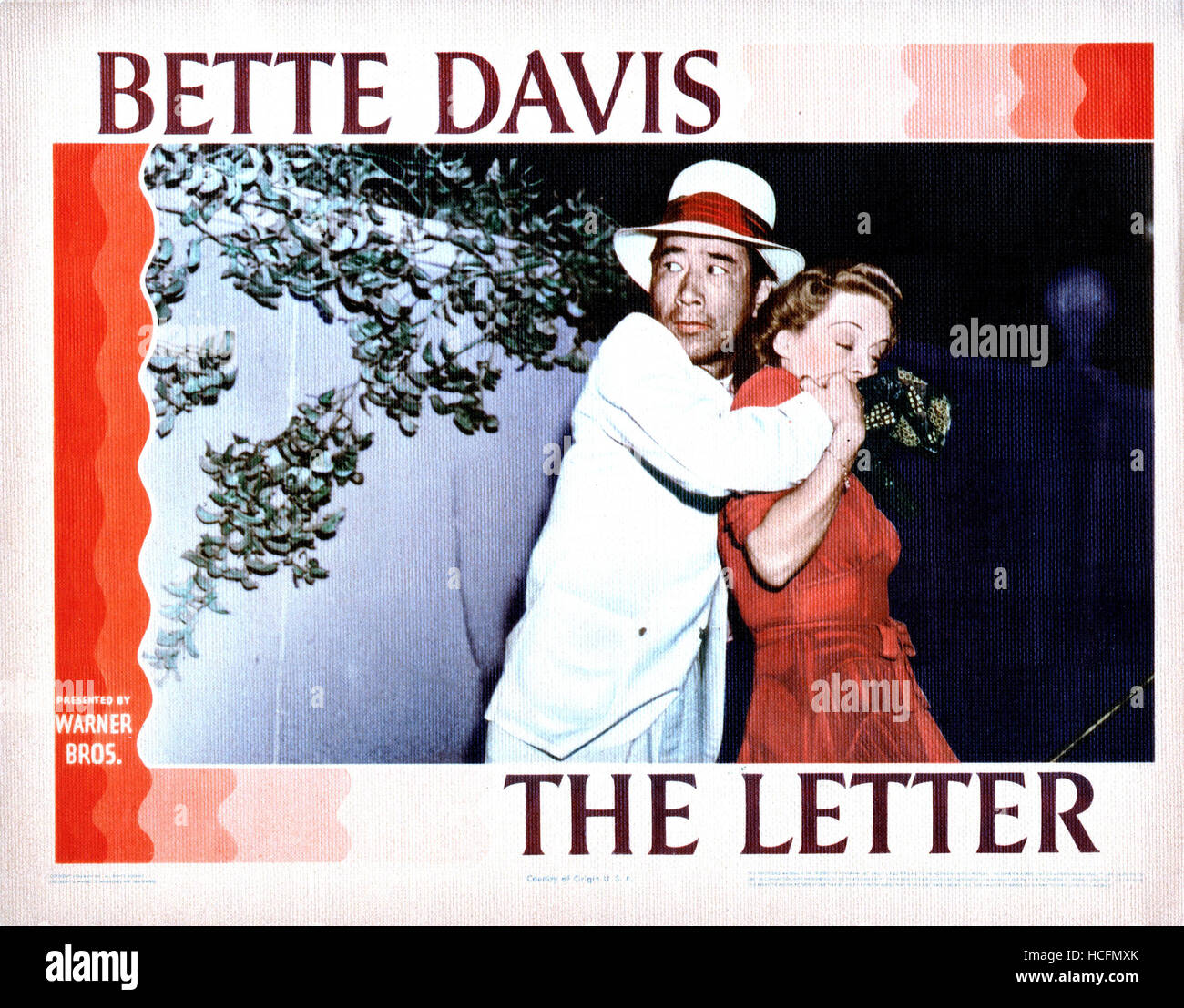 THE LETTER, from left, Tetsu Komai, Bette Davis, 1940 Stock Photo - Alamy