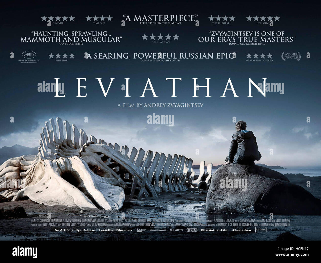 LEVIATHAN, (aka LEVIAFAN), British poster, Sergey Pokhodaev, 2014 ...