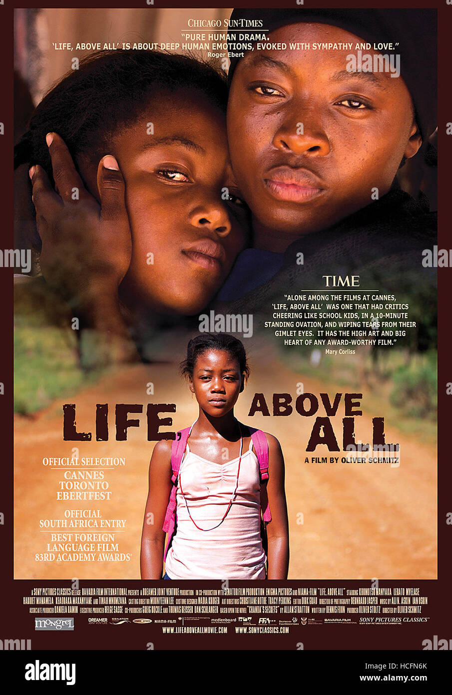 LIFE, ABOVE ALL, US poster art, Khomotso Manyaka (top left and bottom ...