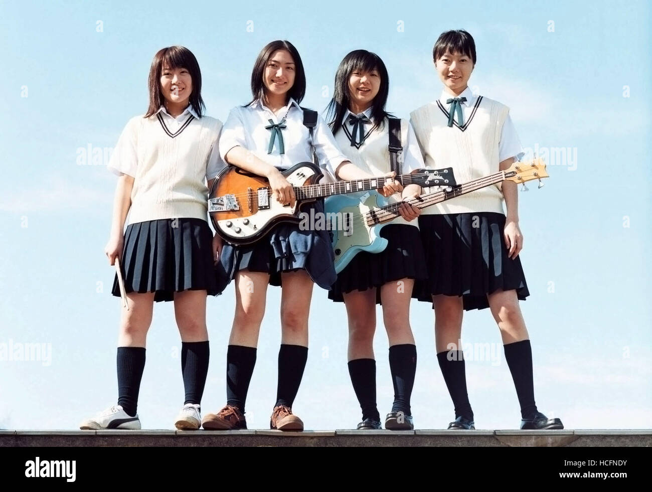 LINDA LINDA LINDA, Aki Maeda, Yu Kashii, Shiori Sekine, Bae Du-na, 2005 ...