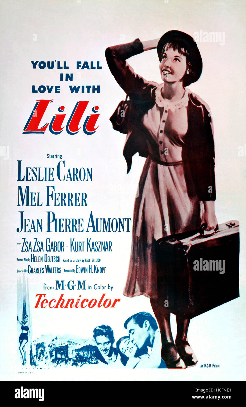 LILI, Leslie Caron (right), 1953 Stock Photo - Alamy