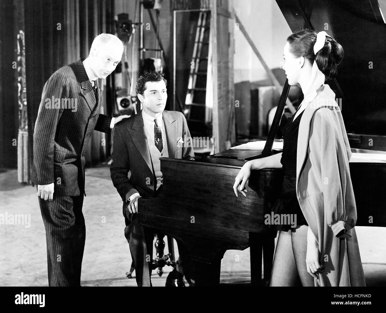 LIMELIGHT, from left: Norman Lloyd, Sydney Chaplin, Claire Bloom, 1952 ...