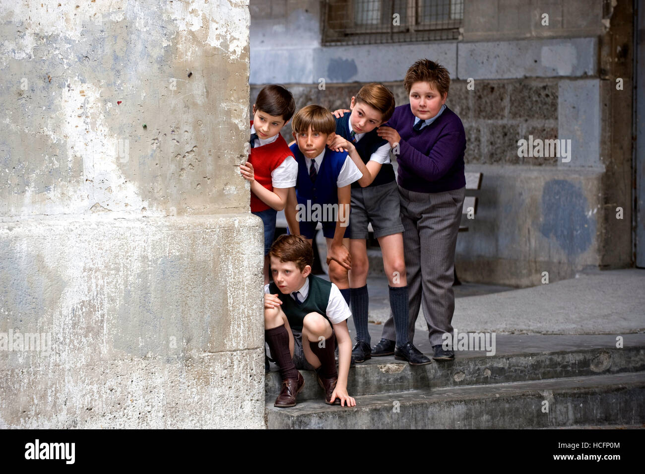 LITTLE NICHOLAS, (aka LE PETIT NICOLAS), Maxime Godart (red vest ...
