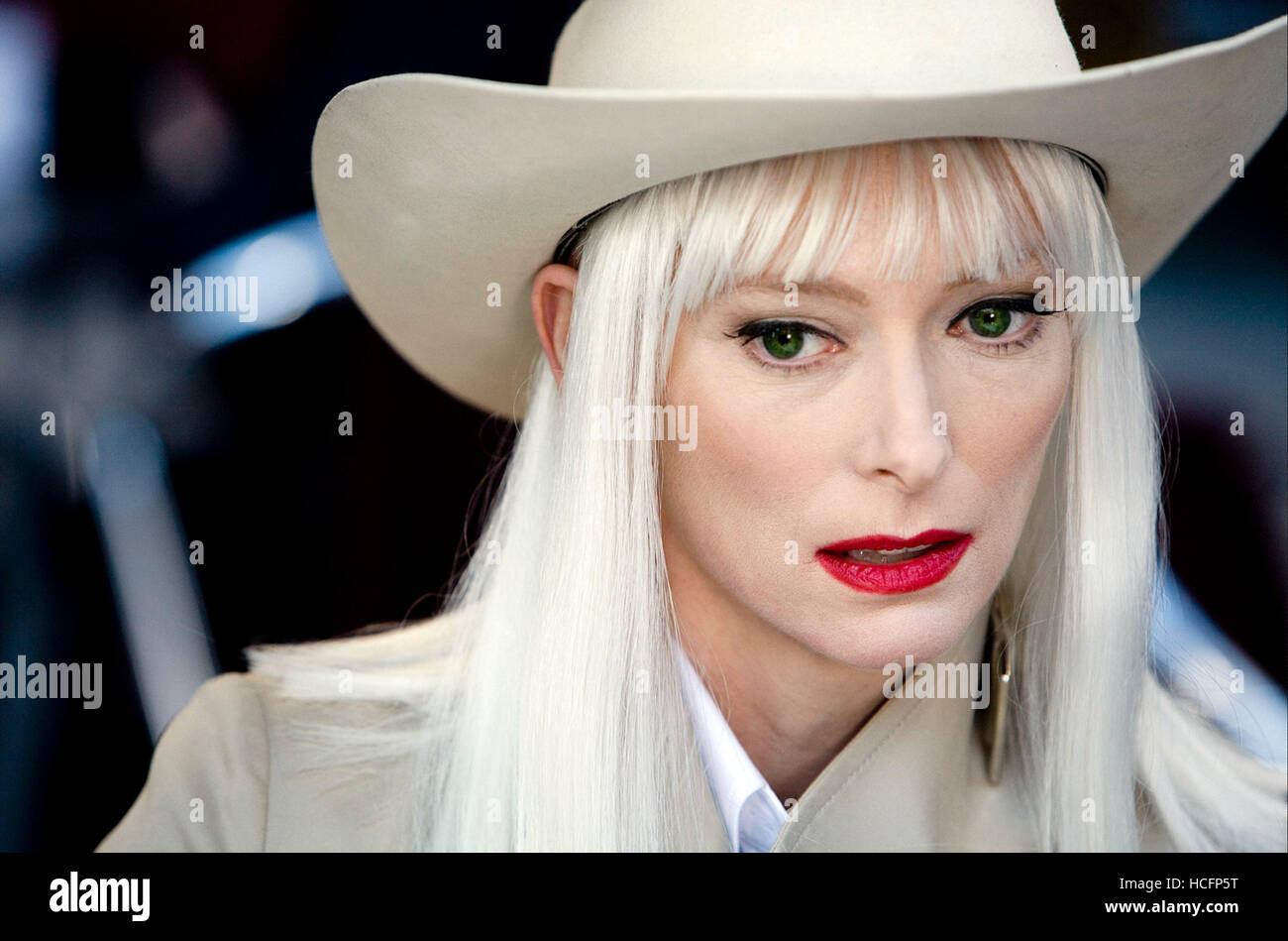 THE LIMITS OF CONTROL, Tilda Swinton, 2009. Ph: Teresa Isasi-Isasmendi ...