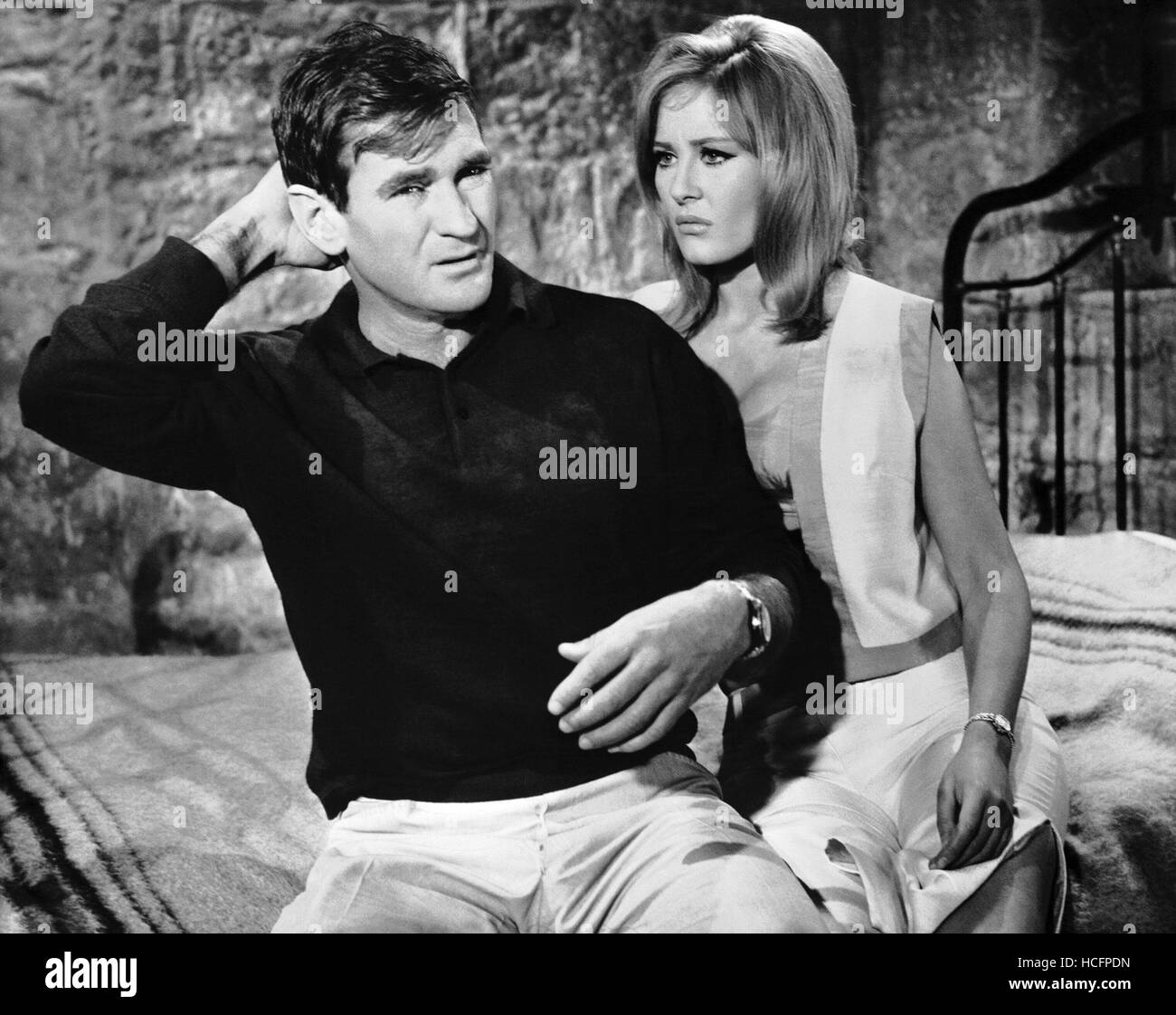 THE LIQUIDATOR, from left: Rod Taylor, Gabriella Licudi, 1965 Stock ...
