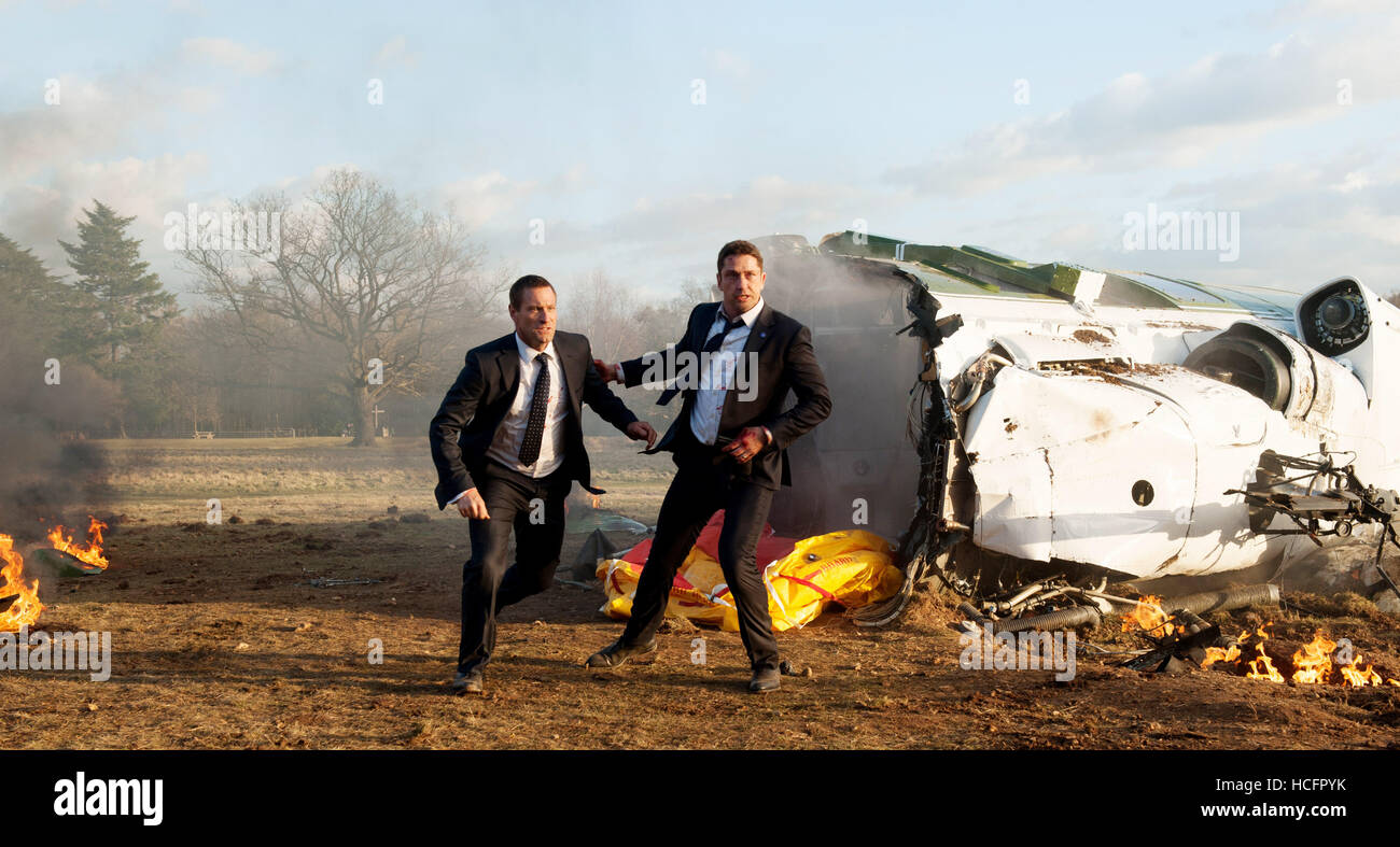 LONDON HAS FALLEN, from left: Aaron Eckhart, Gerard Butler, 2015. ph ...