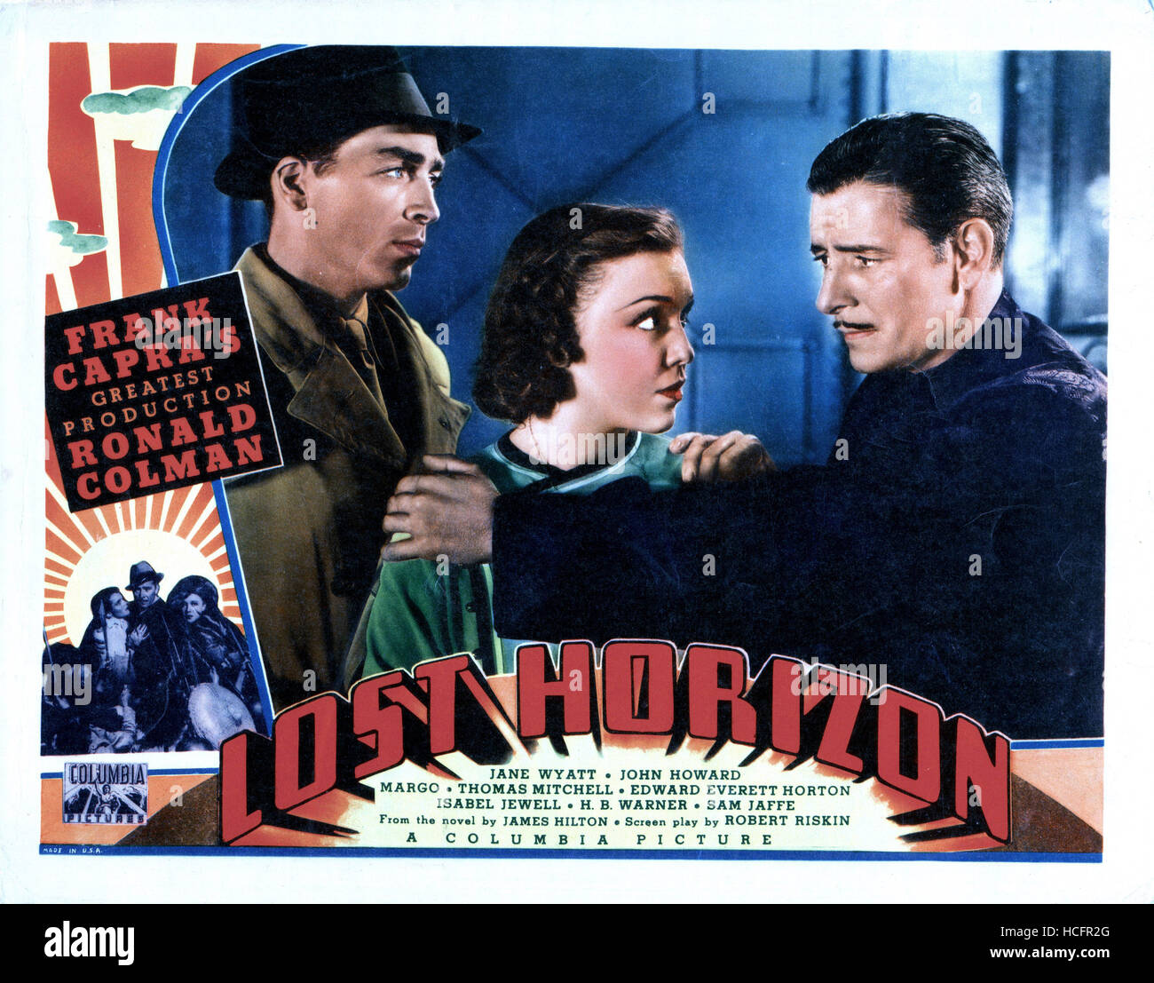 LOST HORIZON, from left, John Howard, Margo, (aka Margo Albert), Ronald ...