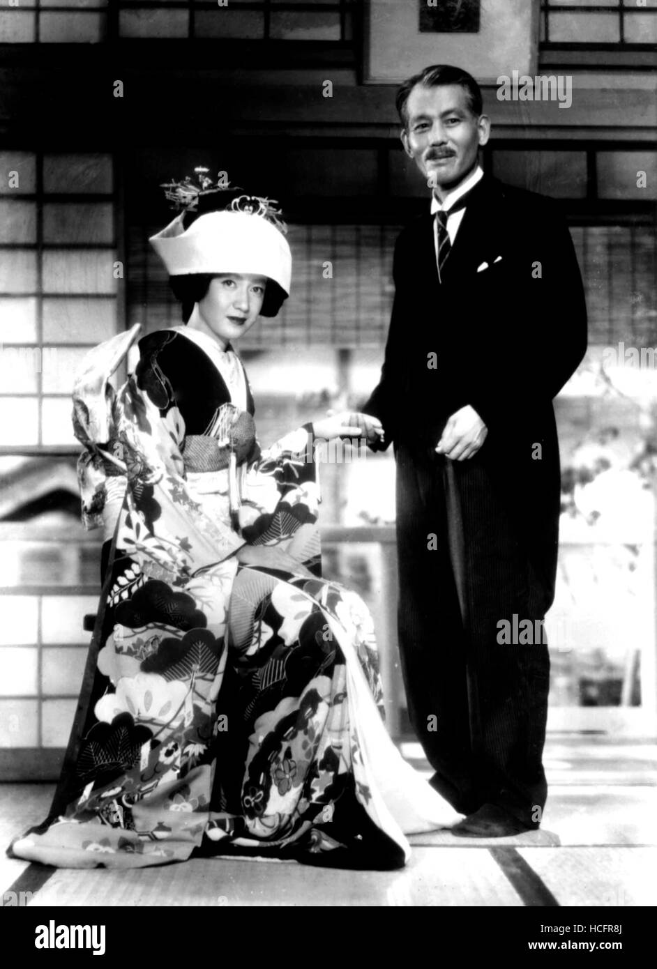 LATE SPRING, (aka BANSHUN), Setsuko Hara, Chishu Ryu, 1949 Stock Photo ...