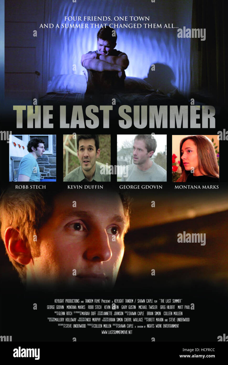 THE LAST SUMMER, International poster art, top: Kevin Duffin, bottom ...