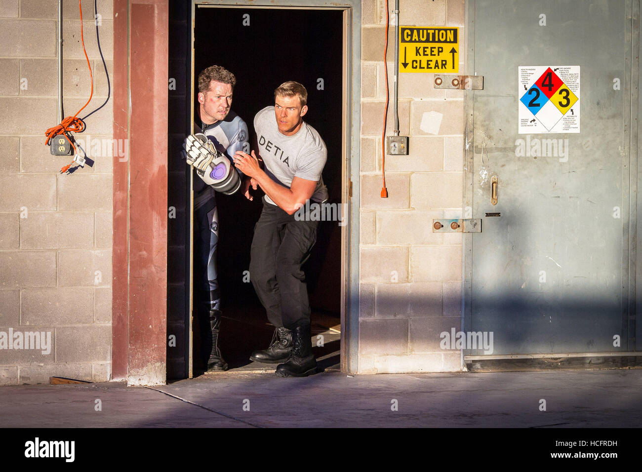 LAZER TEAM, from left: Burnie Burns, Alan Ritchson, 2015. © Amplify ...