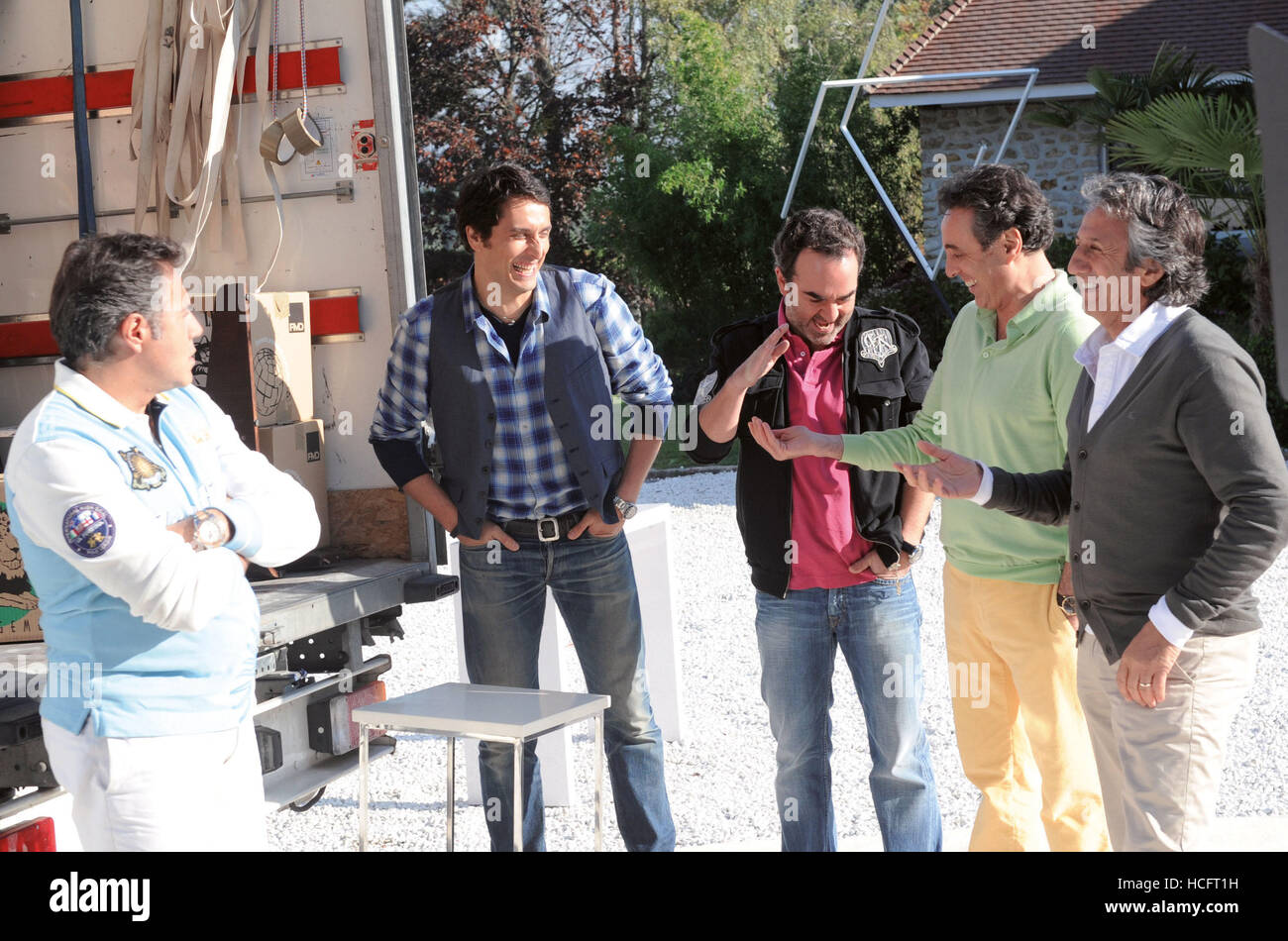 LA VERITE SI JE MENS! 3, from left: Jose Garcia, Vincent Elbaz, Bruno ...