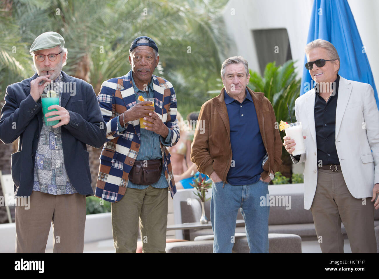 LAST VEGAS, from left: Kevin Kline, Morgan Freeman, Robert De Niro ...