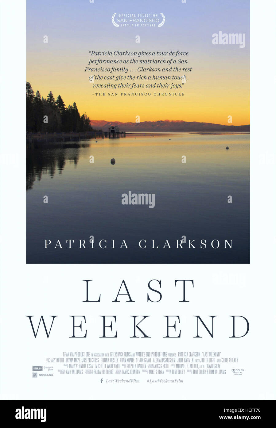 LAST WEEKEND, poster art, 2014. ©Sundance Selects/Courtesy Everett ...