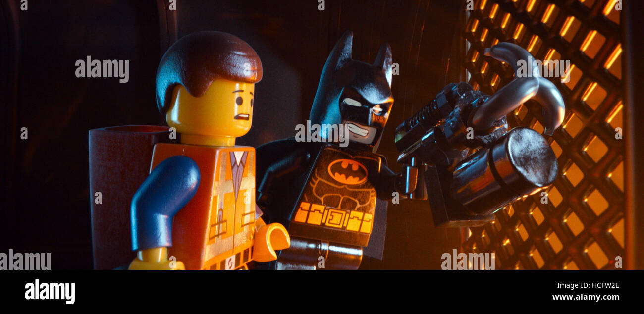 THE LEGO MOVIE, from left: Emmet Brickowoski (voice: Chris Pratt ...