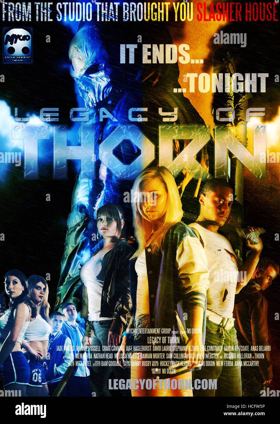 LEGACY OF THORN, poster art, front, from left: Jane Haslehurst, Jade ...