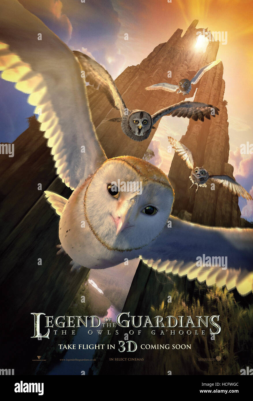 LEGEND OF THE GUARDIANS: THE OWLS OF GA'HOOLE, poster art, 2010 ...