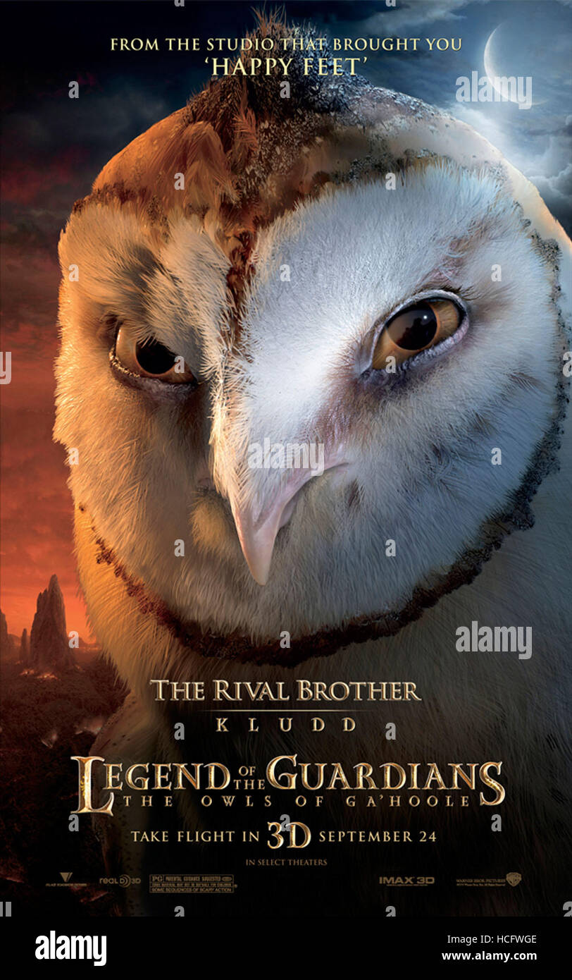 LEGEND OF THE GUARDIANS: THE OWLS OF GA'HOOLE, Kludd, 2010. ©Warner ...