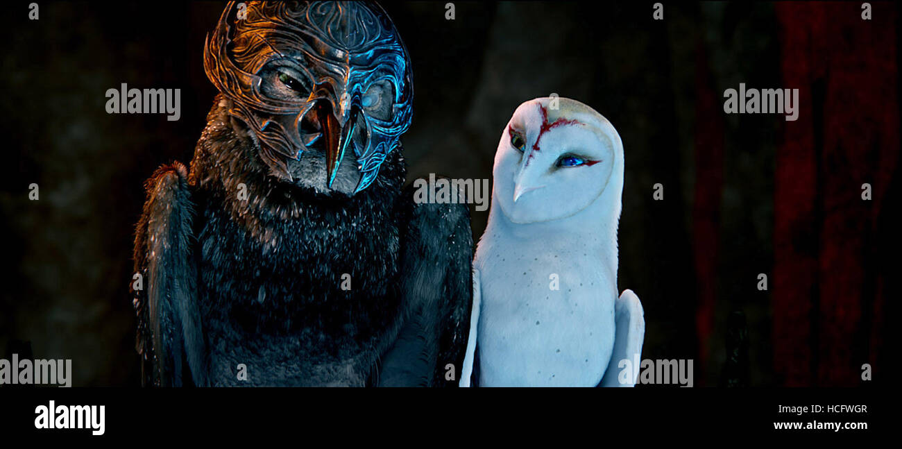 LEGEND OF THE GUARDIANS: THE OWLS OF GA'HOOLE, from left: Metalbeak ...