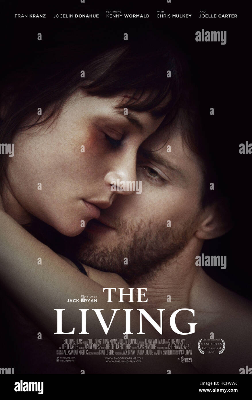 THE LIVING, poster, from left: Jocelin Donahue, Fran Kranz, 2014 ...