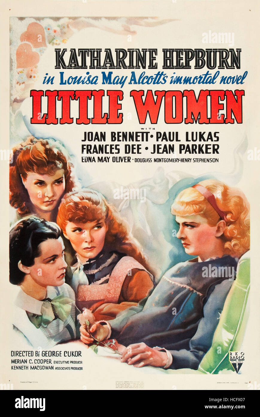LITTLE WOMEN, l-r: Francess Dee, Jean Parker, Katharine Hepburn, Joan ...