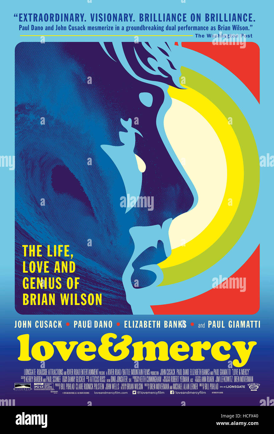 LOVE & MERCY, (aka LOVE AND MERCY), US poster, 2014. ©Roadside ...