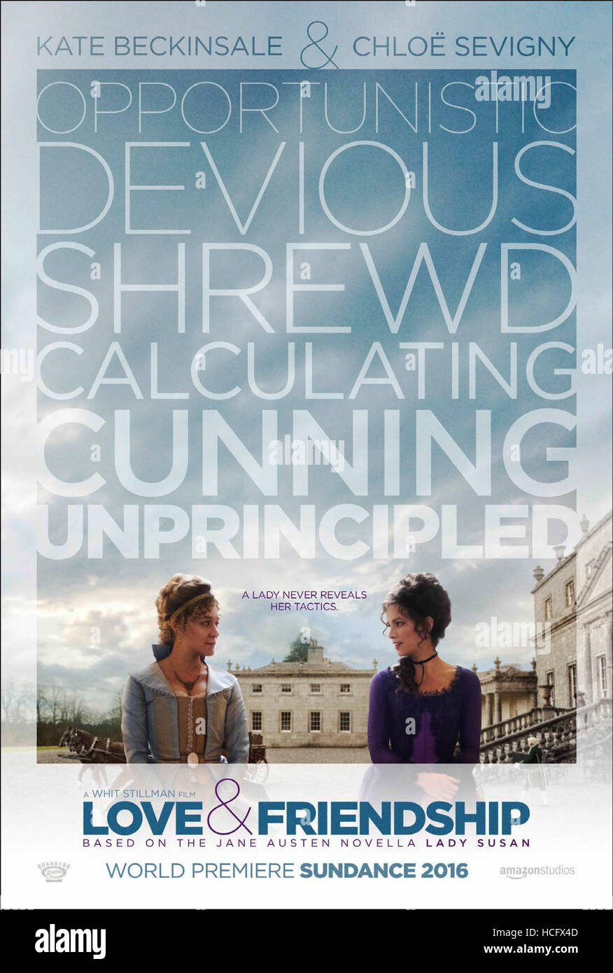 LOVE & FRIENDSHIP, (aka LOVE AND FRIENDSHIP), poster, from left: Chloe ...