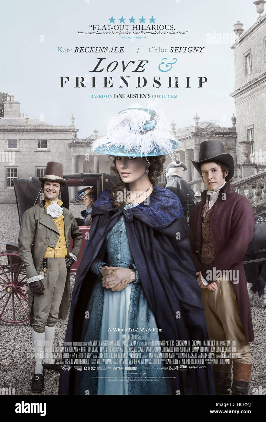 LOVE & FRIENDSHIP, (aka LOVE AND FRIENDSHIP), US poster, from left: Tom ...