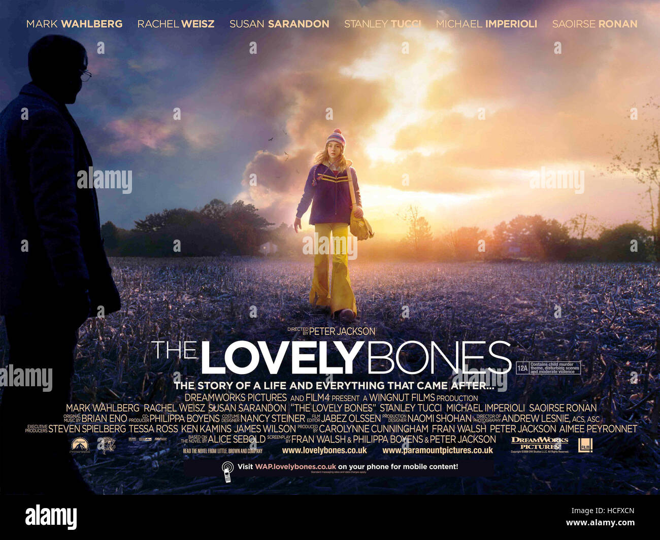 THE LOVELY BONES, British poster art, Saoirse Ronan, 2009. ©Paramount ...