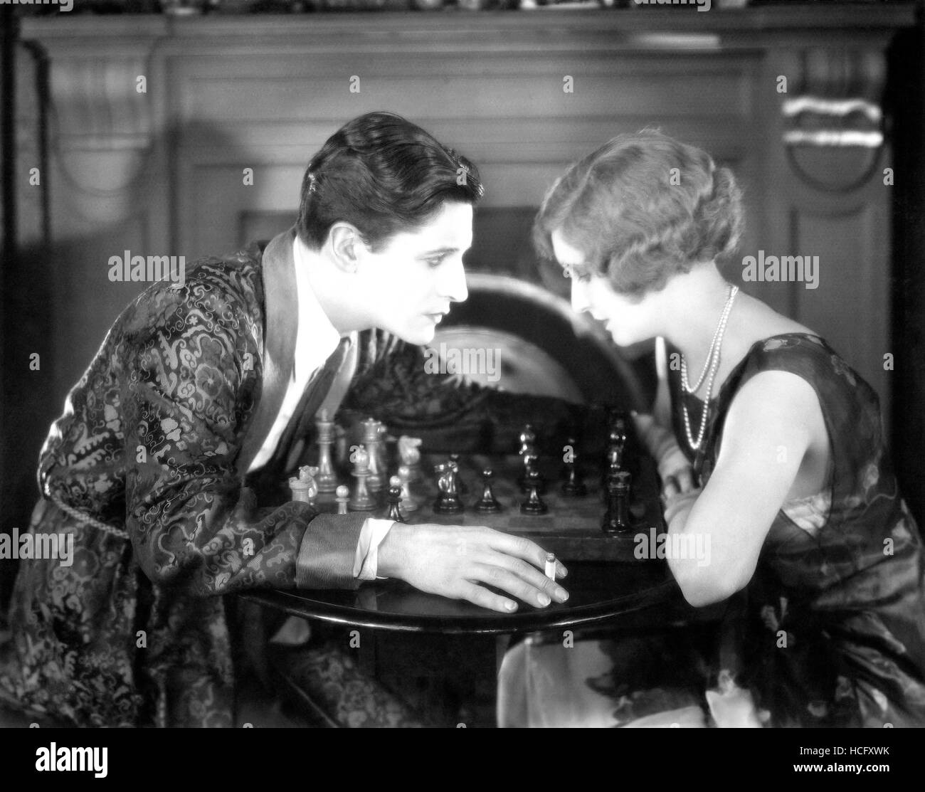 THE LODGER: A STORY OF THE LONDON FOG, from left: Ivor Novello, June, 1927 Stock Photo - Alamy