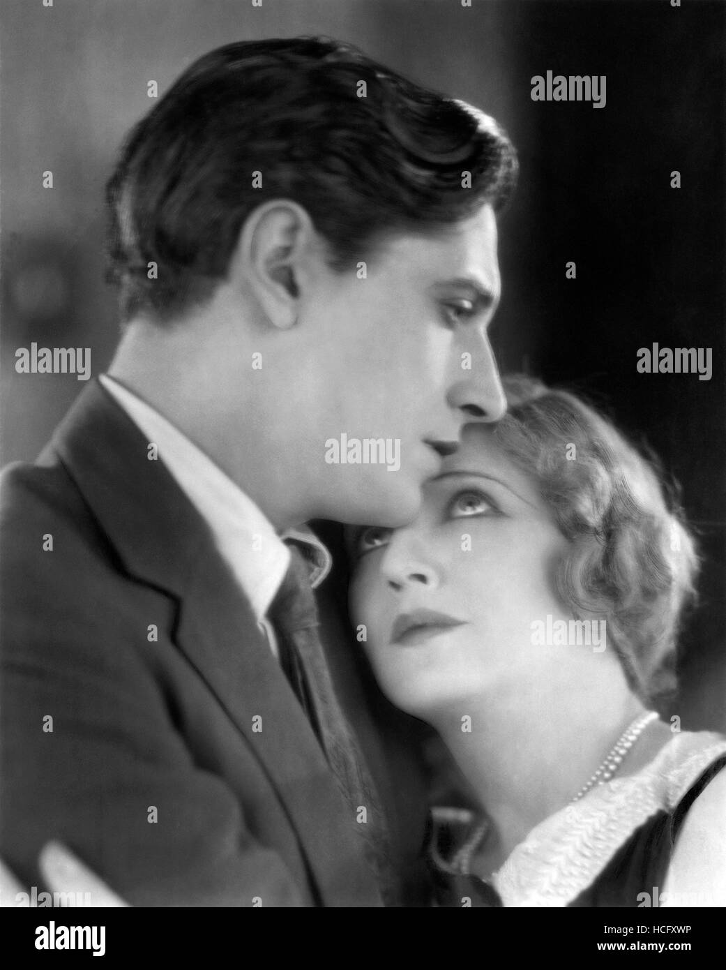 THE LODGER: A STORY OF THE LONDON FOG, from left: Ivor Novello, June, 1927 Stock Photo - Alamy