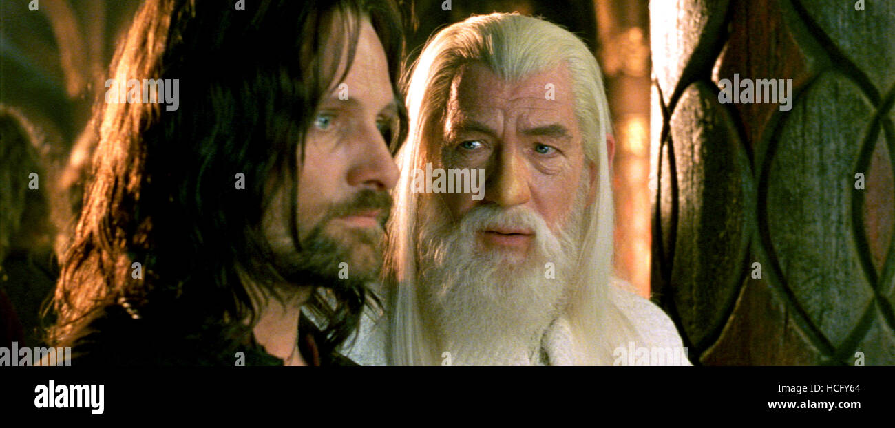 THE LORD OF THE RINGS: THE RETURN OF THE KING, Viggo Mortensen, Ian ...