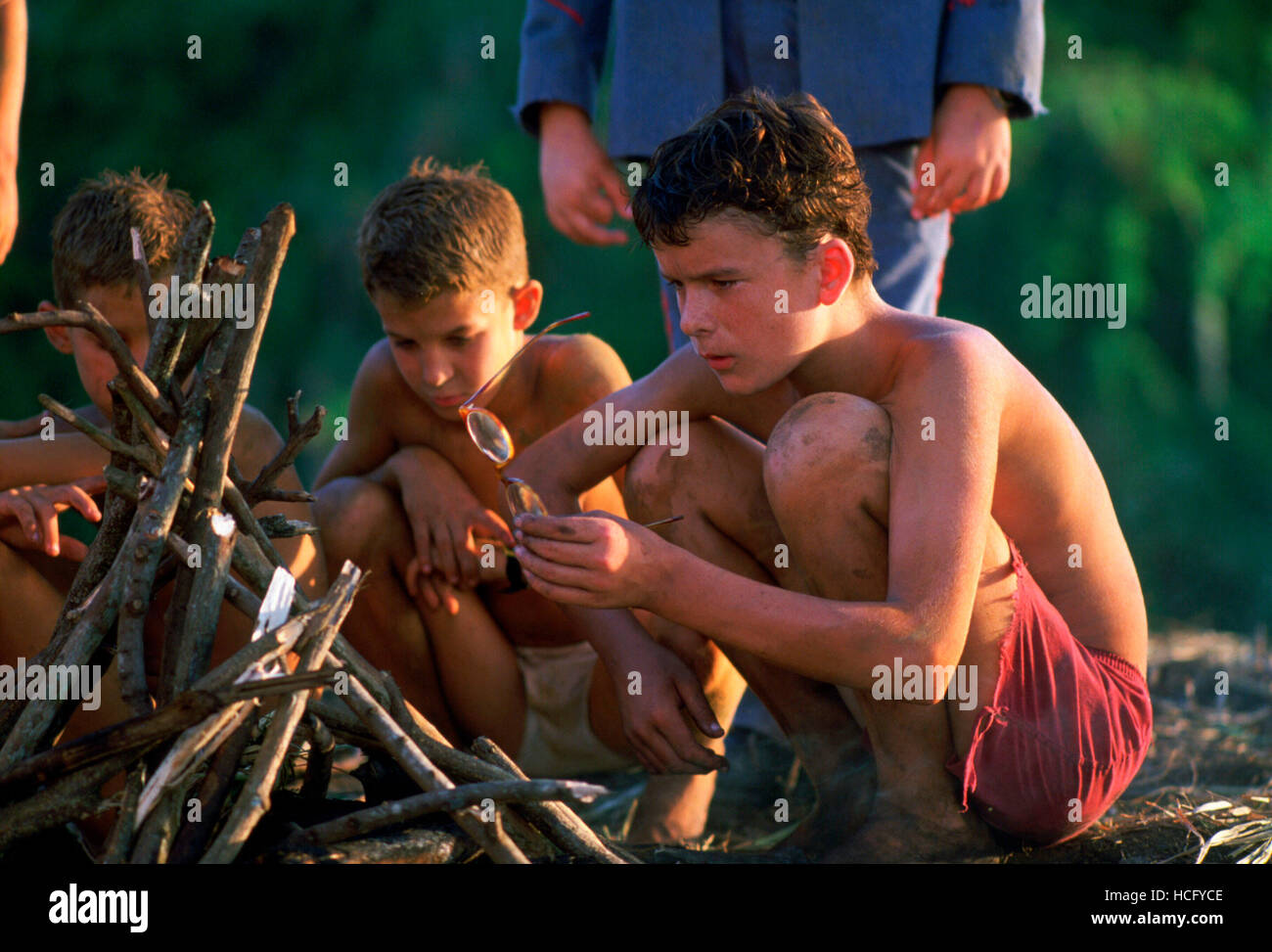 LORD OF THE FLIES, Balthazar Getty (front), 1990, © Columbia/courtesy ...