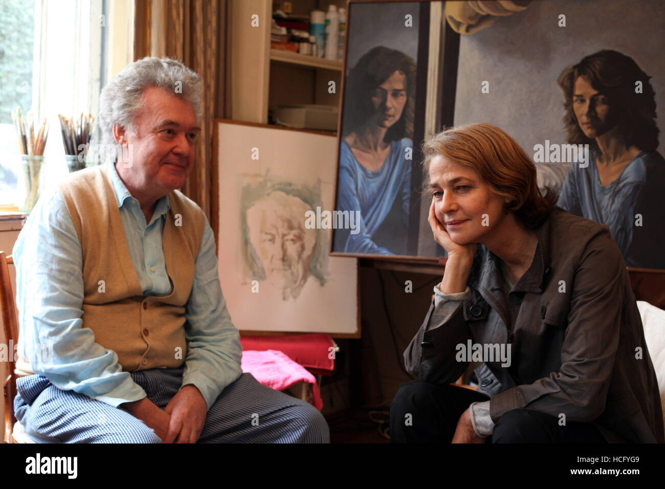 THE LOOK, from left: Anthony Palliser, Charlotte Rampling, 2011. ©Kino ...