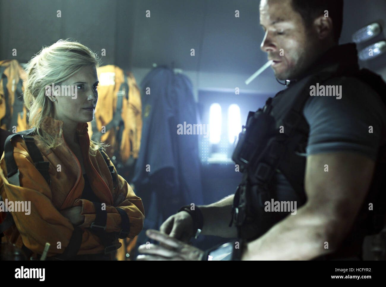 LOCKOUT, (aka LOCK-OUT, aka MS ONE: MAXIMUM SECURITY), from left ...