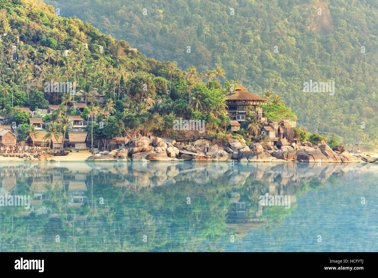 Asian tropical beach paradise Stock Photo - Alamy