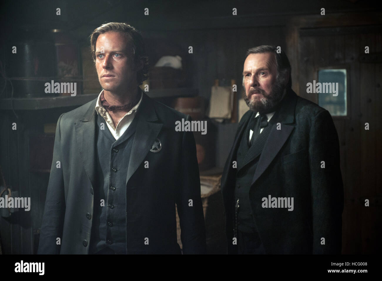 THE LONE RANGER, from left: Armie Hammer, Tom Wilkinson, 2013. ph ...