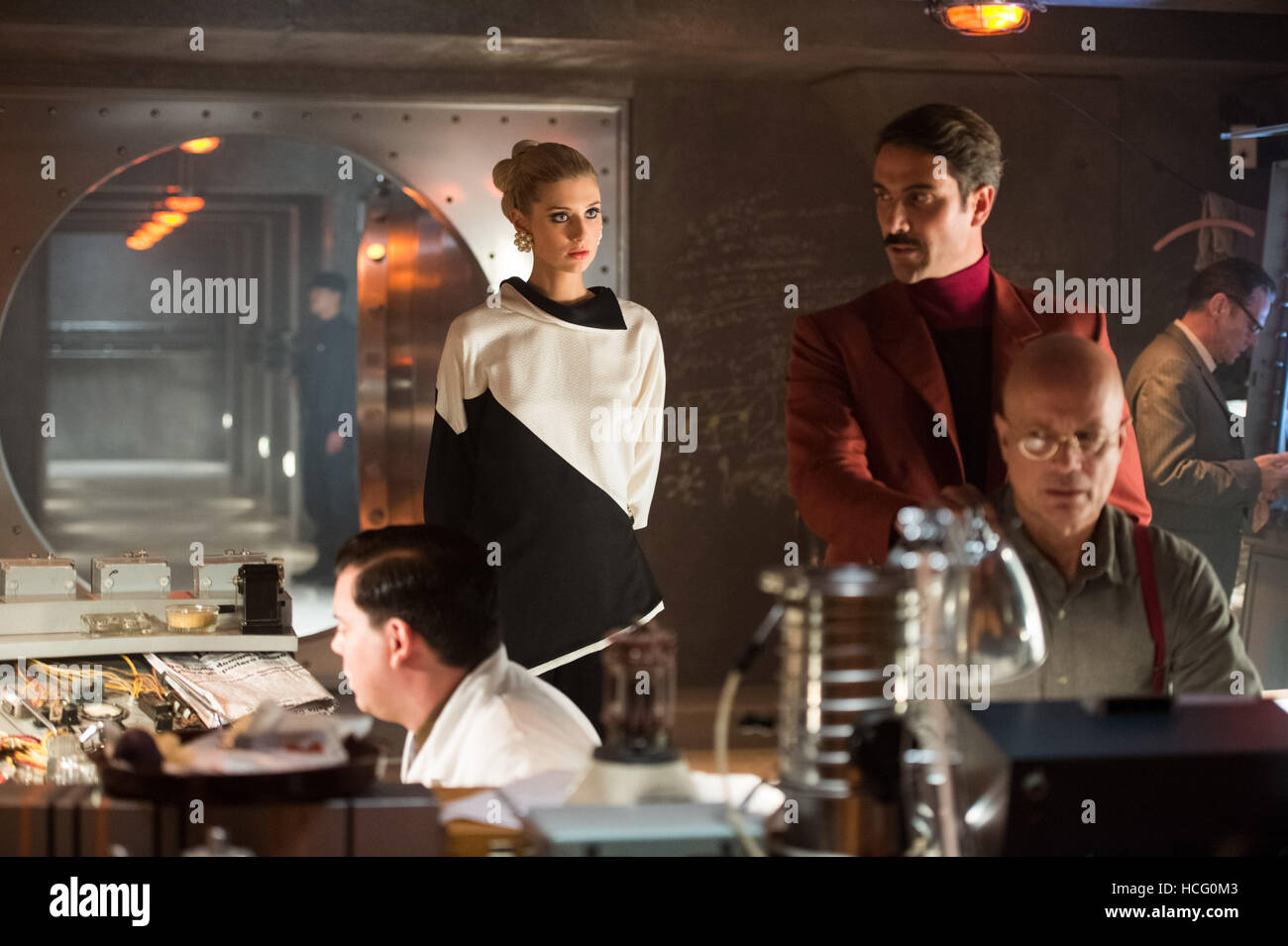 THE MAN FROM U.N.C.L.E., l-r: Elizabeth Debicki, Luca Calvani ...