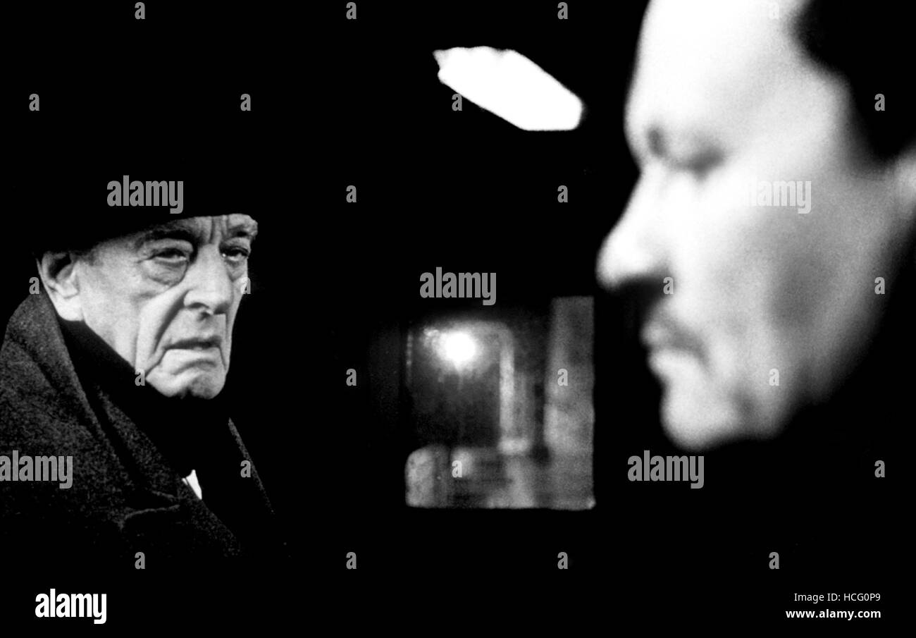 THE MAN FROM LONDON, (aka A LONDONI FERFI), from left: Istvan Lenart ...