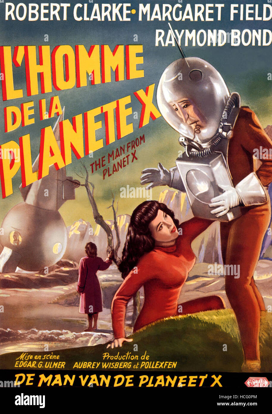THE MAN FROM PLANET X, (aka L'HOMME DE LA PLANETE X), 1951 Stock Photo ...