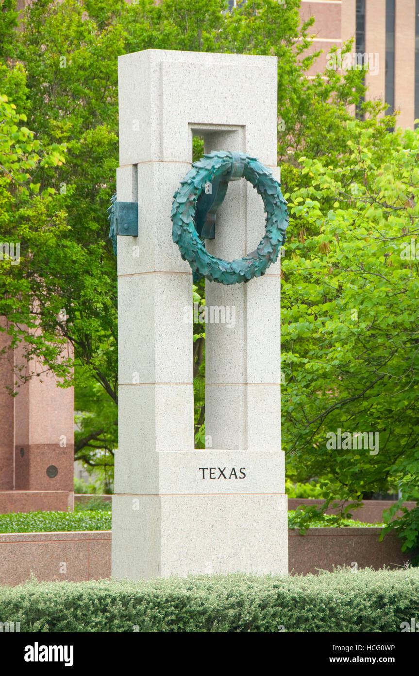 World War II Memorial, Texas Capitol Complex, Austin, Texas Stock Photo ...