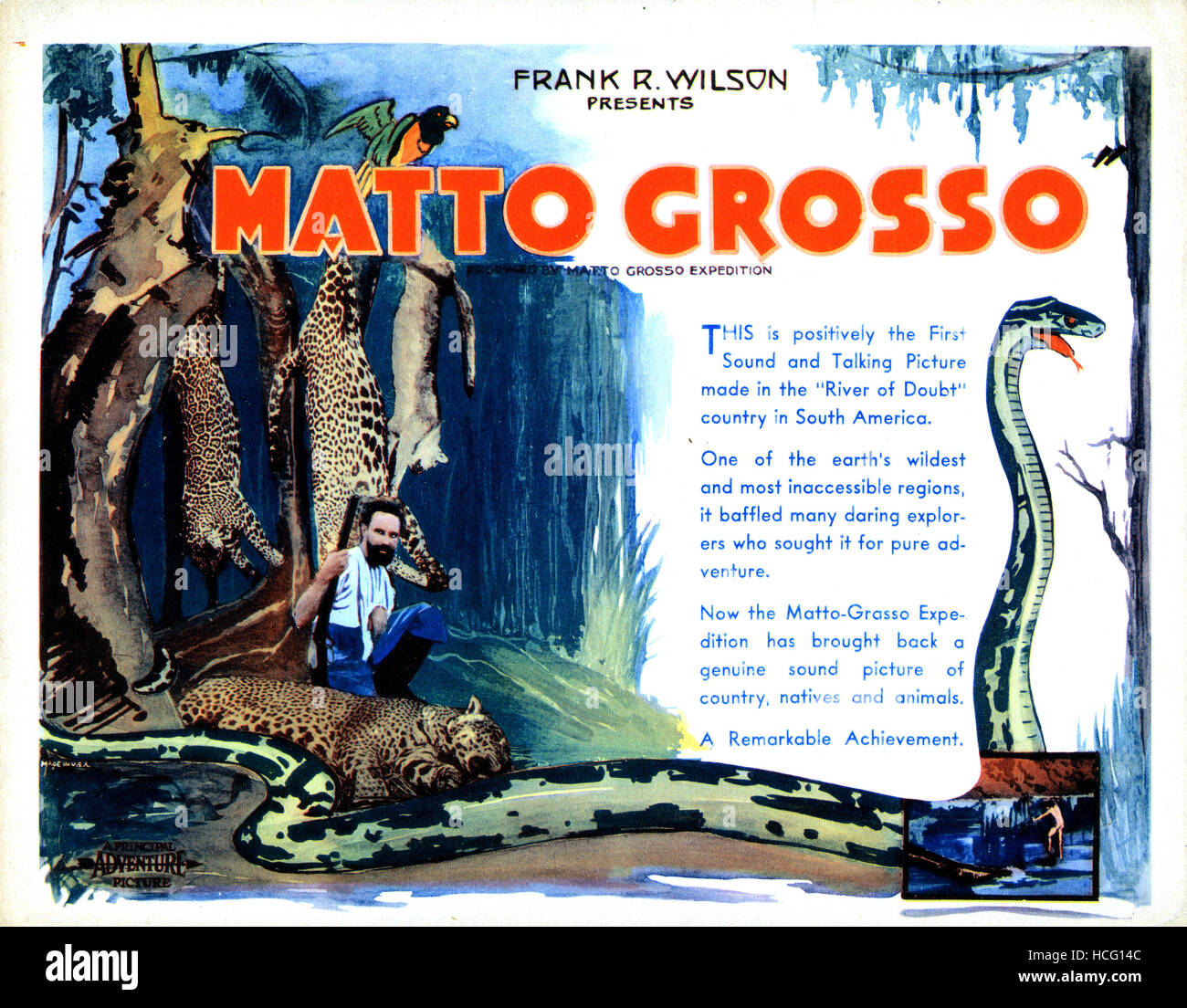 MATTO GROSSO, 1933 Stock Photo - Alamy